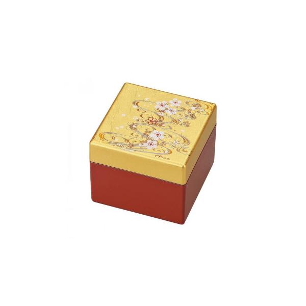 まえじゅう漆器 姫小箱(鏡付) 桜川 4R-604 大切なものを優しくしまっておける素敵な小物入れです。内側はフェルト敷きがありますので、柔らかく保護します。自分使いでも、海外の方への贈り物にも人気です。 生産国:日本 商品サイズ:80×8...