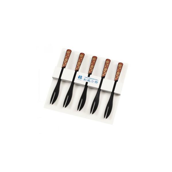 まえじゅう漆器 姫フォーク 5本組 桜 黒 1J-814 可愛らしい姫フォークです。 生産国:日本 商品サイズ:130×12×5mm セット内容:5本組 おすすめ キーワード【キッチン 日用品 文具 台所用品 食器 グラス カトラリー 箸】