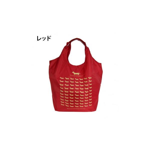 優美社　3L02-01　WHOLLY （ウォーリー） クリテエコバッグ大  レッド お買い物や着替えの持ち運びに便利なエコバッグです。くるくる畳んでホックで留めれば、コンパクトになります。サイズは小さめなので、ちょっとした買い物時に活躍しま...