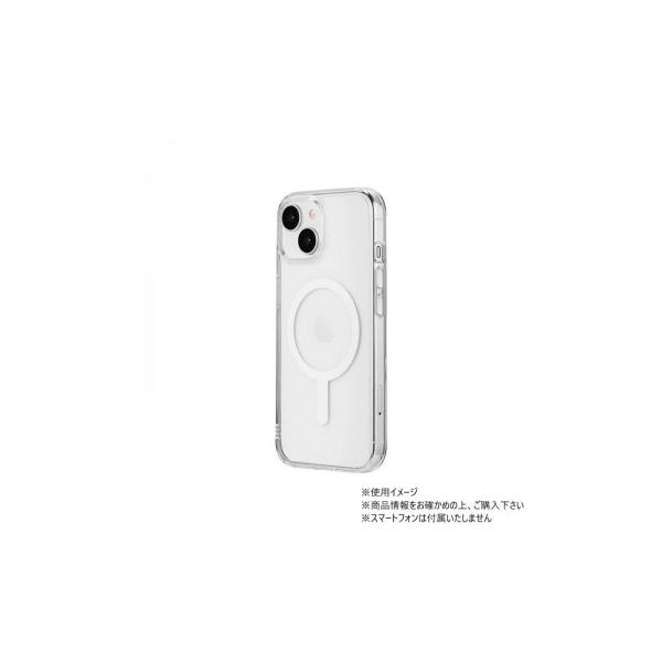 iPhone 15 高速充電対応ハイブリッドケース 「UTILO charge」 クリア LN-IM23CCGCL 高速充電対応・MagSafeアクセサリが使える強力ステンレスリングを搭載。高透明なポリカーボネートと、柔らかく耐衝撃性に優れ...