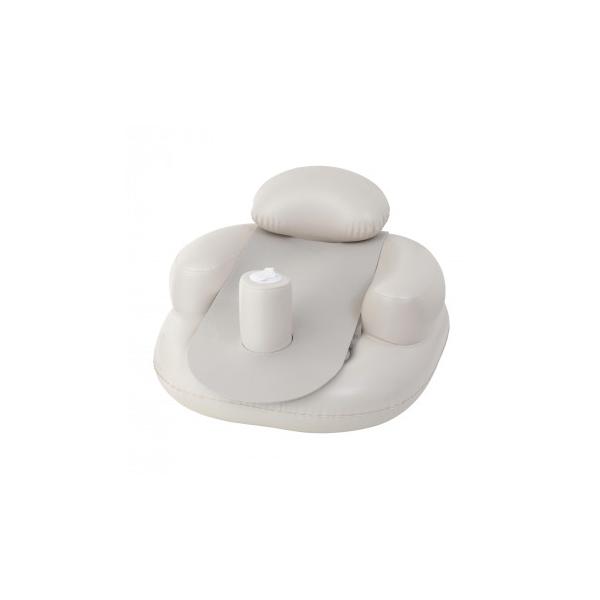 3WAYエアーバスチェア 空気で膨らませる使い心地やわからなバスチェアで、生後2ヵ月からご使用頂けます。お風呂・お部屋で大活躍です。クッションとマットを使用する事で2ヵ月から使用できます。エアポンプ内蔵です。上下させると空気が入り、便利です...