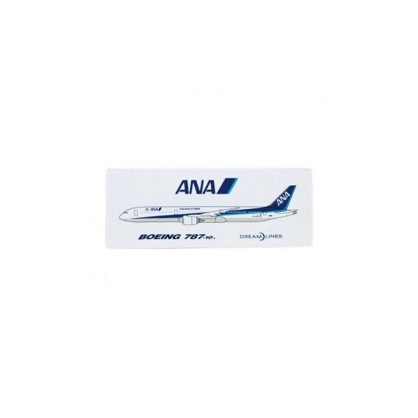 フェイスタオル ANA BOEING787-10 MZ611 BOEING787とANAのロゴがデザインされたフェイスタオルです。 生産国:中国 素材・材質:綿100% 商品サイズ:85×35cm 仕様:(C)ANA おすすめ キーワード【...