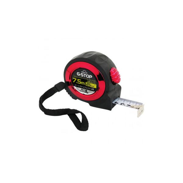 コンヨ SUN UP Gストップコンベ JIS 7.5mx25 20174 JIS規格品。オートストップシステム採用。ナイロンコーティングで、目盛長持ち。 生産国:中国 商品サイズ:75×80×52mm 重量:410g 仕様:テープ巾:25...
