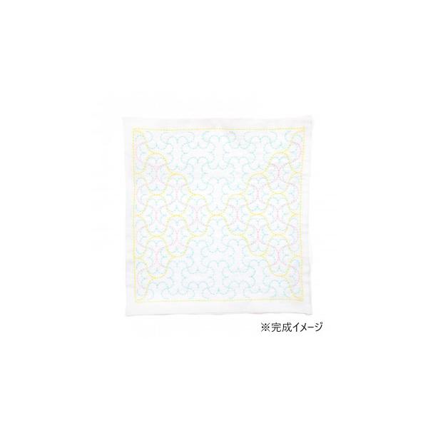 刺し子の花ふきんキット 和(Nagomi) 半丸つなぎ(Hanmarutsunagi) SK463 伝統分様と、伝統的な配色のかさねの色目から着想を得て現代風にデザインした刺し子花ふきんです。ジッパータイプの袋ですので使いかけの材料が保管で...