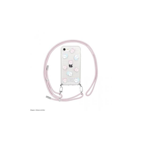 ちいかわ IIIIfitLoop iPhoneSE(第2・3世代)/6〜8/6s対応ケース 総柄 CK-47A PC+TPU一体成型のハイブリッド構造による耐衝撃タイプ。キズを防ぎ、軽微な振動や衝撃から守ります。持ちやすさを追求した形状とT...