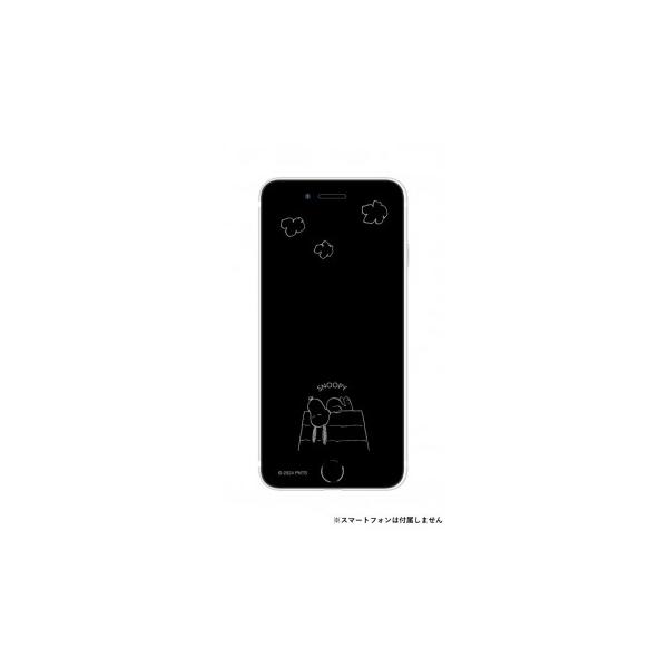 ピーナッツ iPhoneSE(第2・3世代)6〜8/6s ガラススクリーンプロテクター ドッグハウス SNGG-66A 超高透明でキズにも強い、マルチタッチディスプレイ保護フィルムです。高硬度9H強化ガラスを使用し、マルチタッチディスプレイ...