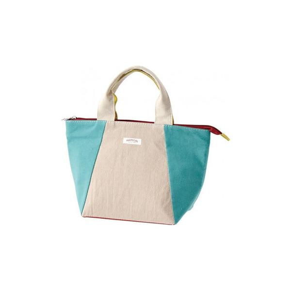 TRAPECOL ランチバッグ BEIGE A626BE ベーシックな台形型が使いやすいランチバッグです。カラフルな色使いが特徴的。内側はアルミ蒸着フィルムを使用。水や汚れに強く、簡易保冷にも対応します。表生地には撥水加工を施しています。 ...