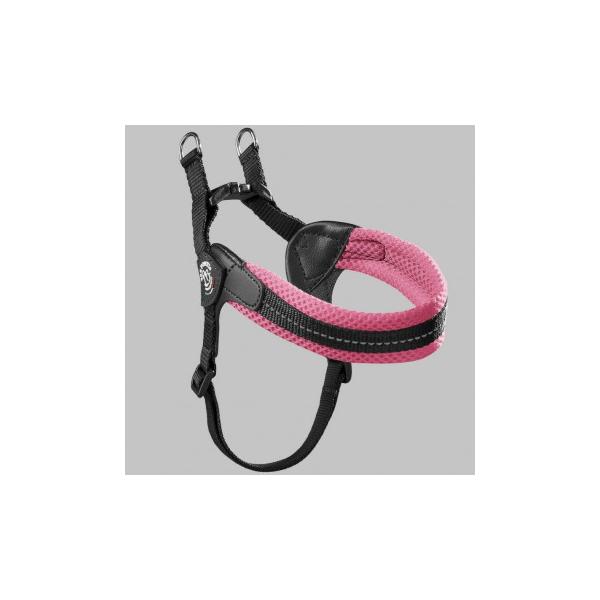 （ペット） TRE PONTI フィッビア　アジャスタブルタイプ　ソフトメッシュ ピンク 2号 LTP123 犬種の体型に合わせて胴回り部分の調節が可能なハーネスです。背中のバックルは簡単に着脱可能で、毎日の散歩やドッグラン、アジリティーな...