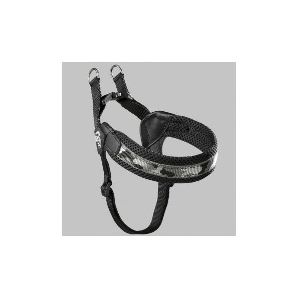 （ペット） フィッビア　アジャスタブルタイプ　ペニーコレクション グレーカモ 2.5号 LTP127 犬種の体型に合わせて胴回り部分の調節が可能なハーネスです。背中のバックルは簡単に着脱可能で、毎日の散歩やドッグラン、アジリティーなどの運動...