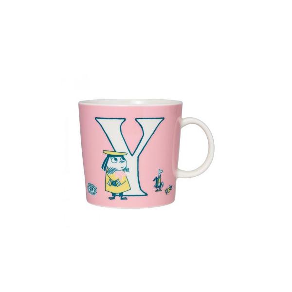 （A） Moomin ムーミン アルファベットコレクション マグ 0.4L Y 1068828 セットにしても、マグ単体でも記念品やお誕生日など、ギフトに最適なアイテムです。『Y』マグでは、スノークのおじょうさんのラブレターがスティンキーに...