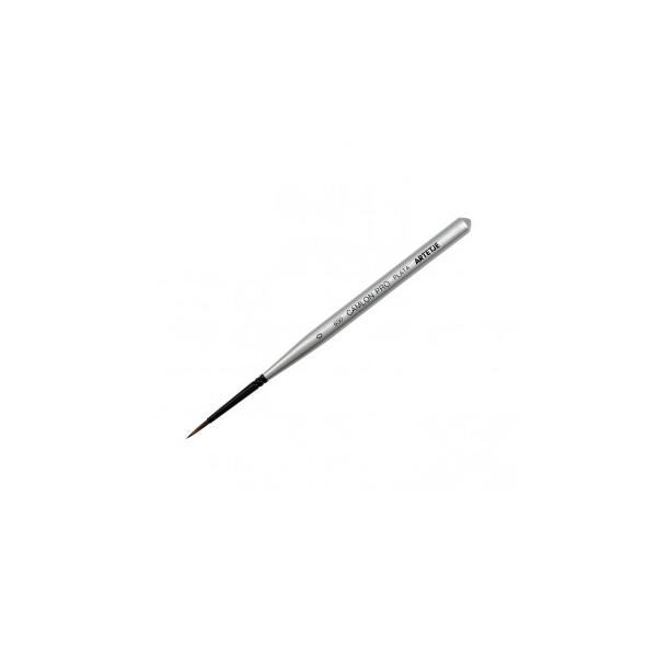 アルテージュ キャムロンプロ プラタ 630 筆 0号 プラタシリーズ全品種とも、同サイズのハンドルを採用。極細サイズも無理なく握れ、細かいアートワークに適しています。穂先の効きが優れているので、細密画、フォトレタッチ、トールペイント、模型...