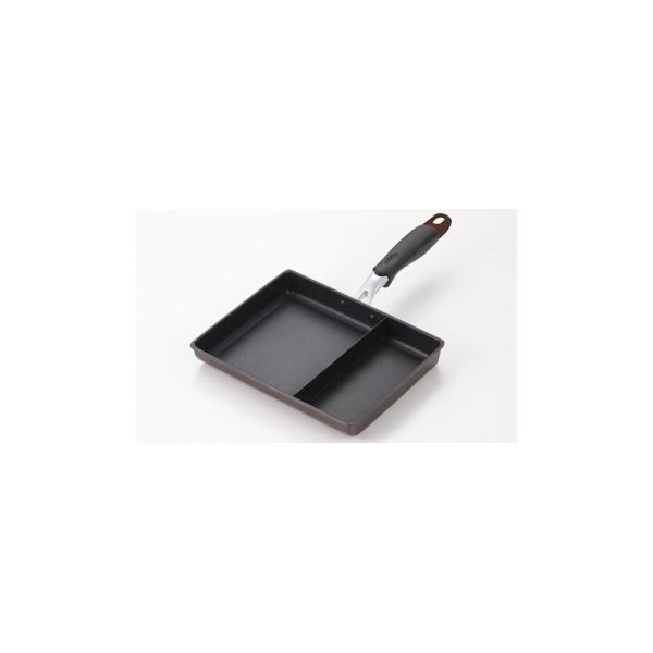 タマハシ ネオモーニングエッグパン(箱入) NME-02G 仕切りに高さがあり、具材がこぼれにくく、炒め物もラクラクできます。卵1個でお弁当にピッタリのミニ玉子焼きも厚焼き玉子もこれ1個でできます。熱回りの良い厚手のアルミキャスト製です。 ...