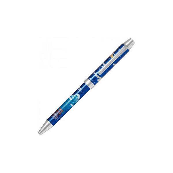 パイロット 多機能ペン 2+1 雅絵巻 0.7mm 月と富士山 青軸 BTHM-3SR-TFL 蒔絵製作で培った大和絵の表現を生かし、印刷、および手作業での色粉蒔きにより軸に絵柄を描いた雅絵巻。スリムなボディに精緻で鮮やかなデザインが映えま...