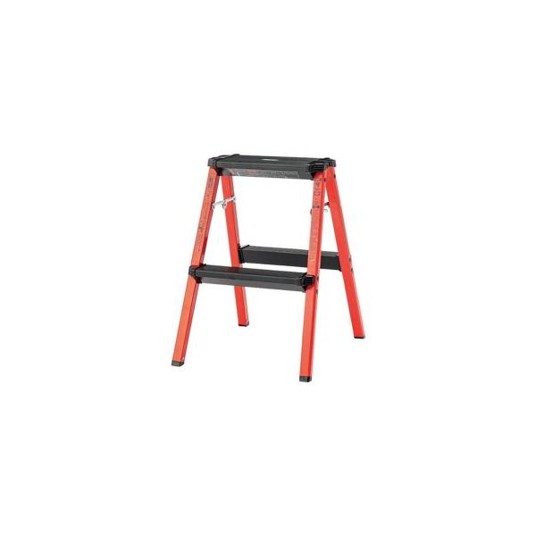 東谷 ステップスツール 2段 レッド PC-702RD ステップスツールです。 生産国:中国 素材・材質:アルミ 商品サイズ:W41×D47×H55cm 重量:1.8kg 仕様:折り畳み式完成品耐荷重:100kg ステップスツール キーワー...