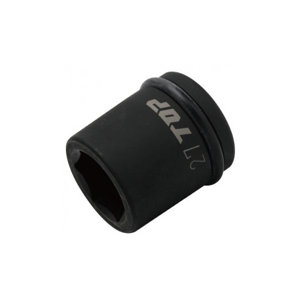 トップ工業(TOP) インパクトレンチ用 ソケット (差込角19.0mm) PT-629 差込角19.0mm(3/4)のインパクト用ソケット。6角サーフェイスソケットでOリング・ピン付です。 生産国:日本 素材・材質:SCM435 商品サイ...