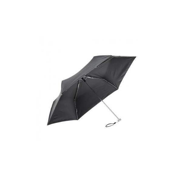 Waterfront ポケフラットサンシェイド50cm シルバー手元 折りたたみ傘 ブラック ブラック S350-0773BK1-B9 バッグへ入れても邪魔にならないフラット型のポケフラットに、UVカット99%以上、遮光率99%以上の生地を...