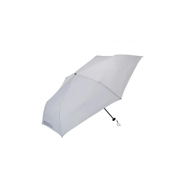 LESS IS MORE クイックシャットライト 折りたたみ傘 55cm ミスティグレー U355-1123GY1-BC 「シェイプメモリー機能」により圧倒的にたたみやすい。閉じる手間と時間を減らす折りたたみ傘。特殊な骨構造とカーボンファイ...