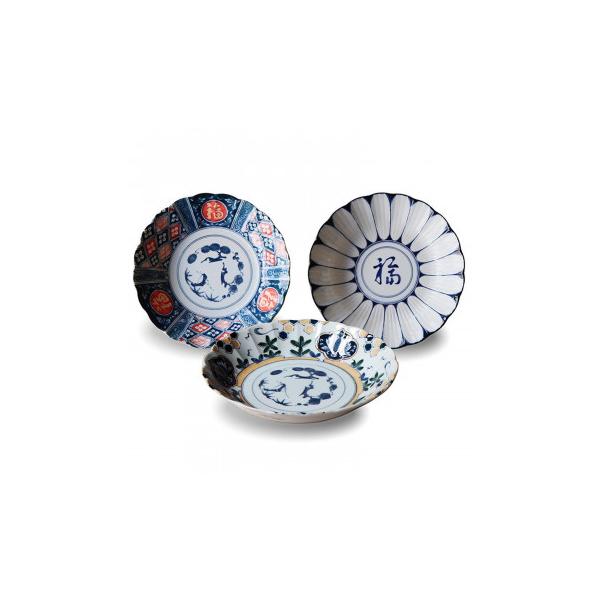 美濃焼 仁峰 AWASOME 言祝ぎ 宴揃 7-2090 福が来るデザインと使いやすい形にこだわった器です。どのデザインでも飽きがこない、その日の気分でチョイスがしやすい3種類それぞれ個性が光るうつわのセットです。言祝ぎとは、言葉を使って祝...