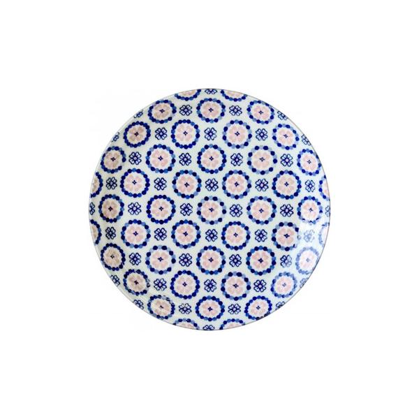 ポタリーフィールド Table Talk Presents ピンクチンツ パスタ皿 PF-407 小花が全体に散りばめられたチンツ柄や、モスクの壁面のような幾何学模様など色とりどりの柄を集めました。 生産国:日本 素材・材質:磁器 商品サイ...