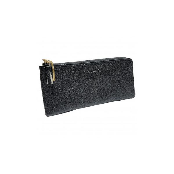 DAICO Pisoraro(ピソラロ) Brite LFロングウォレット ブラック PR33 ゴージャスなグリッター型押し素材は高級感があり、上品さを演出します。人気の薄型ロングウォレットです。たくさん収納しても膨らみにくく、軽い。小さい...