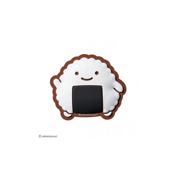 なんでもいきもの スマホグリップ のりおにぎり SG-NI02 指で挟んで落下防止に役立つスマホグリップ。使わない時はコンパクトに収納できる伸縮タイプ。スマホスタンドとしても使える!落下防止シート「落ちないくん」付き。 生産国:中国 素材・...