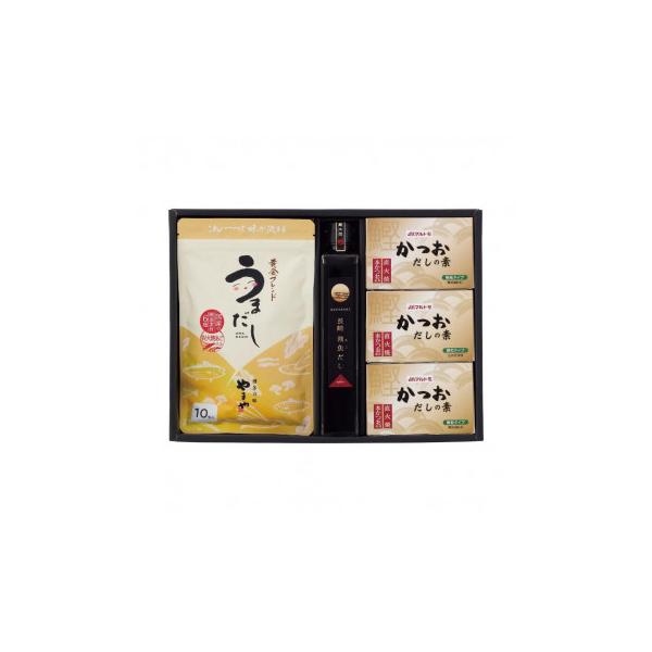 だし詰合せ Dasi-BN 4228-022 料理の味の決め手、だしにこだわった詰合せ。様々な料理で使用される「だし」、料理によって、その日の気分によって、使い分けできます。 生産国:日本 セット内容:やまやうまだし(8g×10包)1袋・マ...