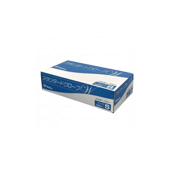 ウェルファン スタンダードグローブW パウダーフリー 箱 S 000910 ゴムアレルギーの方も安心して使えます。 生産国:中国 素材・材質:ポリ塩化ビニール 商品サイズ:S 極薄タイプで素肌感覚 キーワード【ダイエット 健康 介護用品】