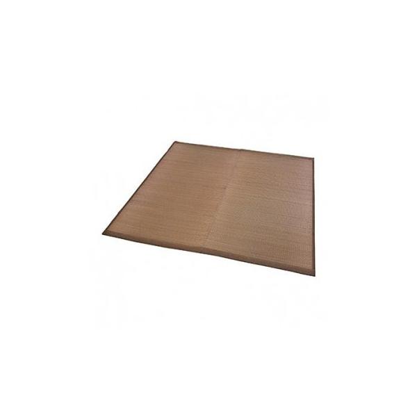 大島屋 い草ラグ 与那国 191x191cm アジアンテイストのい草ラグです。裏面不織布貼りでフローリングを傷つけません。防カビ加工を施しています。い草には消臭抗菌機能があります。 生産国:中国 素材・材質:表地:い草、裏面:不織布 商品サ...