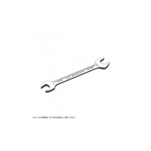 KTC スパナ 24×27mm S2-2427 へッド部は幅を極力小さく、力の加わる部分にボリュームを持たせ、従来のやり形を進化させたKTC独自の新やり形ヘッドです。柄は中央にくぼみをもたせ、握りやすく軽量かつ高強度を実現する断面形状です。...