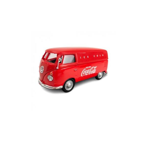コカ・コーラ VW カーゴ バン 62 レッド Ice Cold 1/43スケール 430004 フォルクスワーゲンが1950年から生産、販売している商用車モデルの1/43スケールで再現したミニカーです。 生産国:中国 素材・材質:ダイキャ...