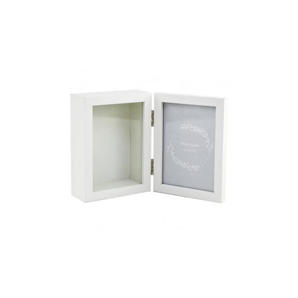 フラワーアレンジ KBフォトフレーム M WH FC-762 フラワーアレンジと写真など、使い方次第で楽しみが広がります。 生産国:中国 素材・材質:木製・ガラス・紙 商品サイズ:品寸:(閉)W11×H14.5×D5cm(開最大)W22cm...