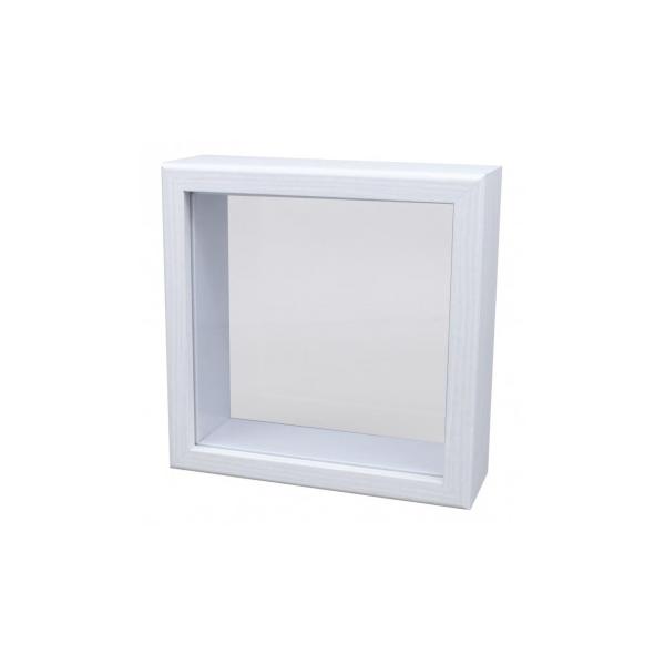 フラワーアレンジ KBフレーム ピュア M WH FC-662 口の字型内枠を使用しています。 生産国:中国 素材・材質:木製・アクリル 商品サイズ:品寸:□18×D6cm、内寸:□14.5×D4.5cm 重量:630g シンプルなフレーム...