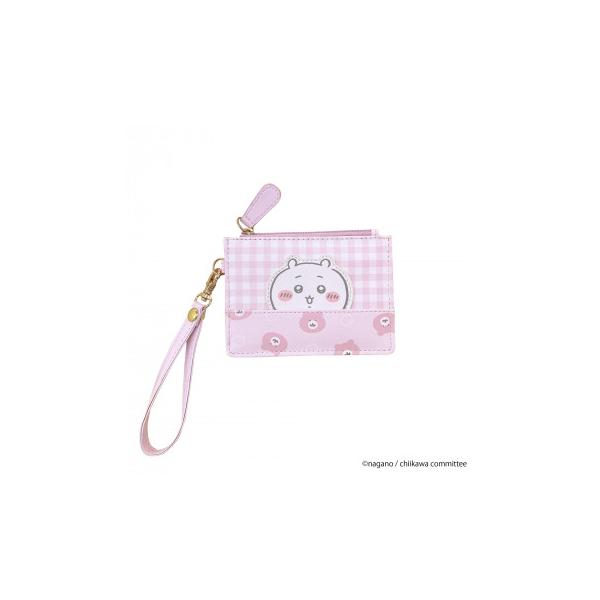 ちいかわ フラグメントケース ピンク(ちいかわ) CHI6-10 マチ付きなのでコインも沢山入ります。背面はカードポケットが3箇所、ボタン付きベルトで留めることができるのでカードが落ちる心配もありません。 生産国:中国 素材・材質:合成皮革...