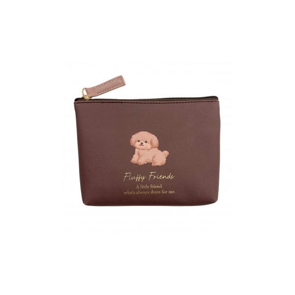 ミニポーチ dogA(トイプードル) A54-37 トイプードルのかわいいミニポーチです。 生産国:中国 素材・材質:合皮皮革 商品サイズ:W145×H96×D25mm トイプードルのかわいいミニポーチ キーワード【コスメ 美容 ヘアケア ...