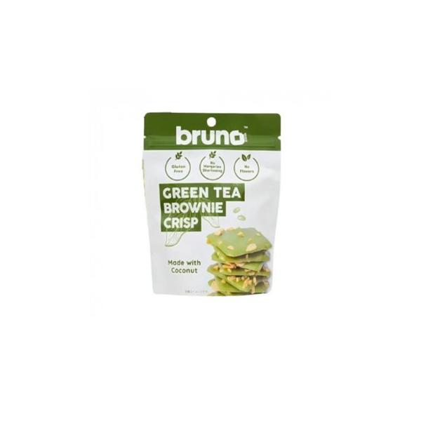 bruno snack(ブルーノスナック) クリスピーグリーンティーブラウニー 60g×12個セット 00106123 ココナッツ粉、ココナッツ油、ココナッツシュガーなどカラダに優しい素材を厳選しました。ほのかに香る緑茶を加え、食感の良いカ...