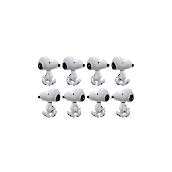 三金商事 洗濯ばさみ スヌーピー 8pcs SN3273 洗濯物を挟むと、キャラクターが洗濯物の上を歩いているように見える可愛い洗濯ばさみです。2面プリントで左右どちらの向きでもスヌーピーが見える状態で使用できます。 生産国:中国 素材・材...