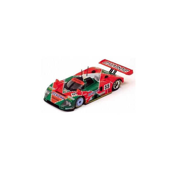 KBモデル(PCT) MAZDA 787B 1991 55 KB model 1/43スケール LM25SP1991 マツダ初のル・マン総合優勝マシンです。 生産国:中国 素材・材質:ダイキャスト他 仕様:1/43スケール マツダのラリーミ...
