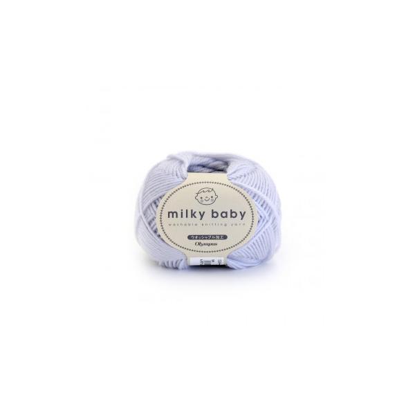 オリムパス 毛糸 ミルキーベビー 40g玉巻 2 洗濯機でも洗えるウォッシャブルタイプです。赤ちゃんに優しいソフトな風合いと洗濯しても伸び縮みしないので、いつでも清潔なベビーウェア用としてお使いいただけます。 生産国:日本 素材・材質:ウー...