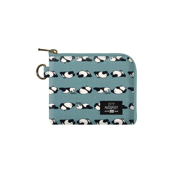 スイッチスタンス CITYPASSPORT パスケース Daru Panda ダルパンダ グリーン 7124GR 「ハード」「ポップ」バラエティに富んだ、メンズラインナップ。窓枠ポケット付きのコンパクトなパスケース。小銭、お札、カード、鍵な...
