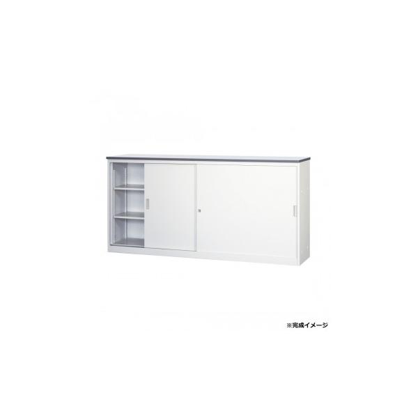 システムカウンター 書庫型ハイカウンター W1800 鍵・棚板4枚付 COM-CVA-18HS-G 書庫型のハイカウンターです。 生産国:日本 素材・材質:本体:SPCC天板:メラミン化粧板 商品サイズ:外寸法:W1800×D450×H89...