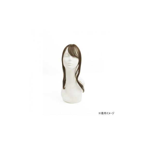 プリシラ ちょびっと白髪かくし ロング ブラウン ST-012L-4A 白髪や薄毛をふんわりカバーします。スリムで軽いスタンダードで超ロングの2タイプになっております。地毛のボリュームが少なめの方、または白髪が部分的に気になる方にオススメに...