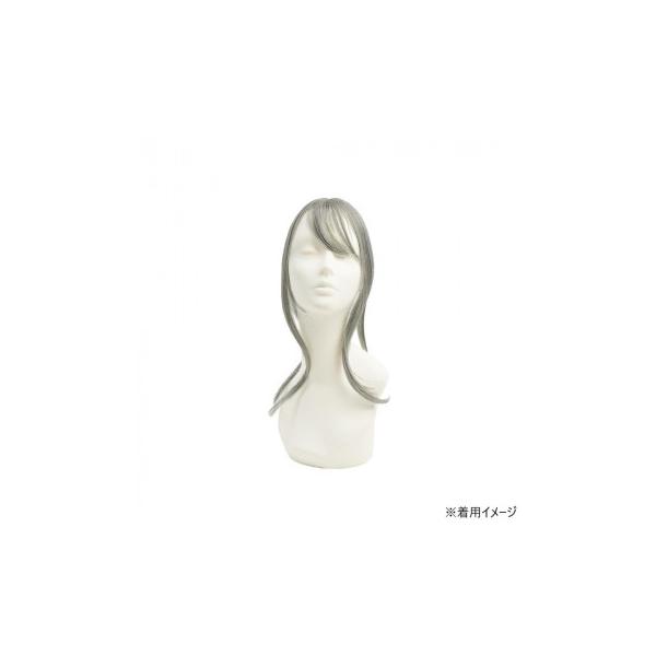 プリシラ ちょびっと白髪かくし ロング 耐熱 ライトグレイヘア ST-012L-TLGH 白髪や薄毛をふんわりカバーします。スリムで軽いスタンダードで超ロングの2タイプになっております。地毛のボリュームが少なめの方、または白髪が部分的に気に...