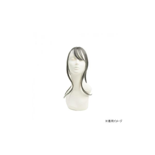 プリシラ ちょびっと白髪かくし ロング 耐熱 ナチュラルグレイヘア ST-012L-TNGH 白髪や薄毛をふんわりカバーします。スリムで軽いスタンダードで超ロングの2タイプになっております。地毛のボリュームが少なめの方、または白髪が部分的に...