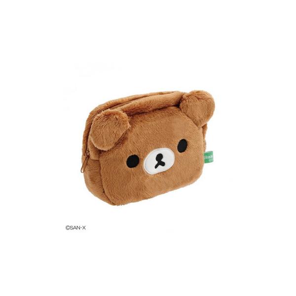 サンエックス San-x リラックマ ぬいぐるみマルチケース チャイロイコグマ CA71204 人気の定番アイテムが復刻リニューアル!ぬいぐるみ雑貨シリーズから、チャイロイコグマのぬいぐるみマルチケースが初登場。内ポケット付きで、コスメを入...