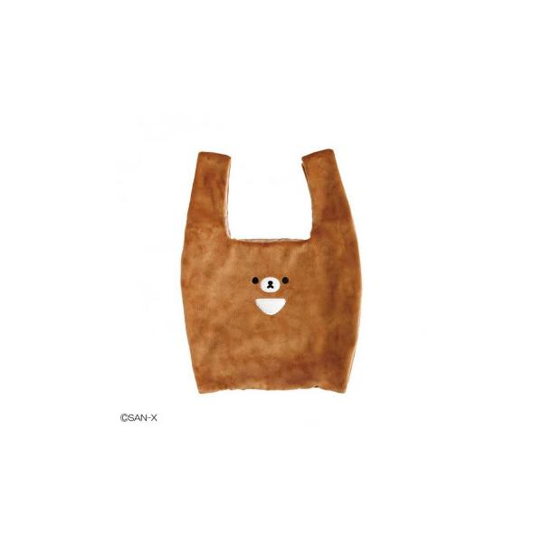 サンエックス San-x リラックマ ぬいぐるみマルシェバッグ チャイロイコグマ CA74904 毎日リラックマたちと一緒に過ごせる!チャイロイコグマのぬいぐるみマルシェバッグが新登場!ふわふわでかわいいぬいぐるみ素材のマルシェバッグ。内ポ...