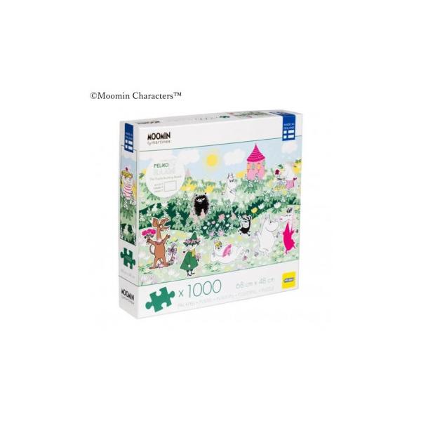 MOOMIN ムーミン ジグソーパズル 1000ピース Flower Garden MNX150079 春の訪れを感じる、美しいムーミンのジグソーパズルが登場。ムーミン谷の仲間たちが色とりどりの花々に囲まれながら、のんびりと春のひとときを楽...
