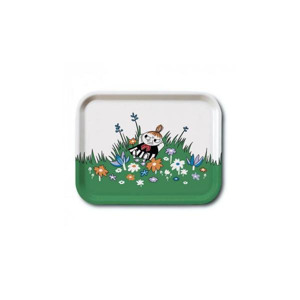 MOOMIN ムーミン トレイ S Little My on the Meadow OPD060096 可愛いデザインのトレイです。 生産国:スウェーデン 素材・材質:木 商品サイズ:約270×200×10mm 仕様:(C)Moomin C...