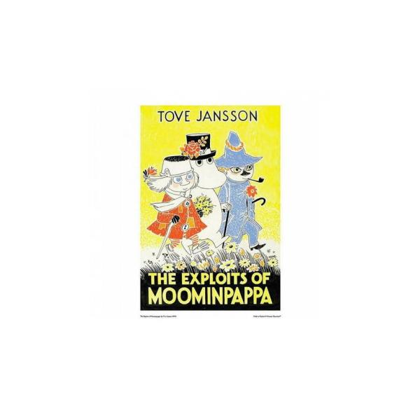 MOOMIN ムーミン ポスター 100×70cm The Exploits of Moominpappa ATC040027 おしゃれなデザインのポスターです。 生産国:フィンランド 素材・材質:紙 商品サイズ:約700×1000mm 仕...