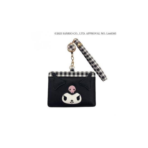 サンリオ クロミ リール付パスケース MK1A-10KU 便利なリール付きパスケースです。 生産国:中国 素材・材質:合成皮革 商品サイズ:W109×H80×D5mm クロミの可愛いパスケース キーワード【キッチン 日用品 文具】