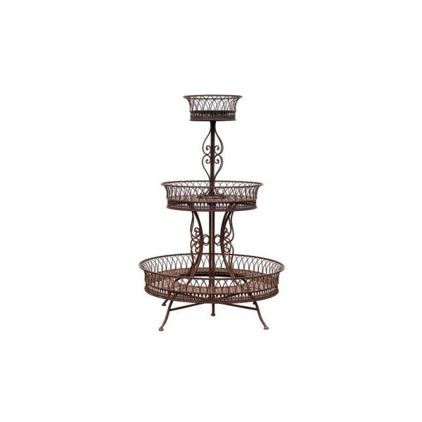 大同クラフト ガーデンインテリア フラワータワー KKT03-01 お庭やガーデンのシンボルタワーとして、豪華に存在感を演出します。 生産国:中国 商品サイズ:Φ100×H144cm(1段目:Φ40cm、2段目:Φ70cm、3段目:Φ100...